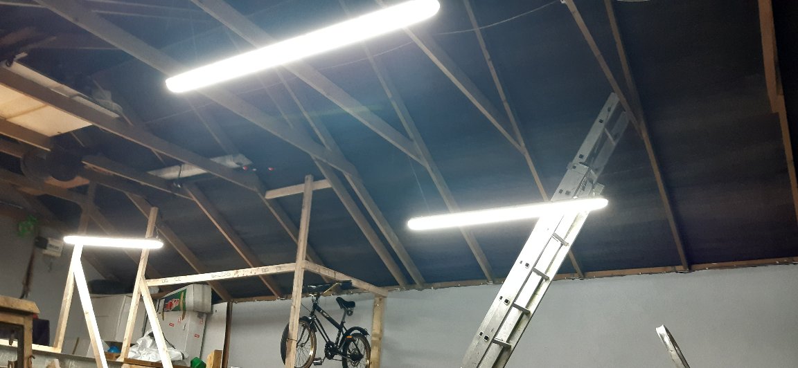 5 FT Foot LED Double, Batten light Waterproof IP65 60w 6000 lumen 150c